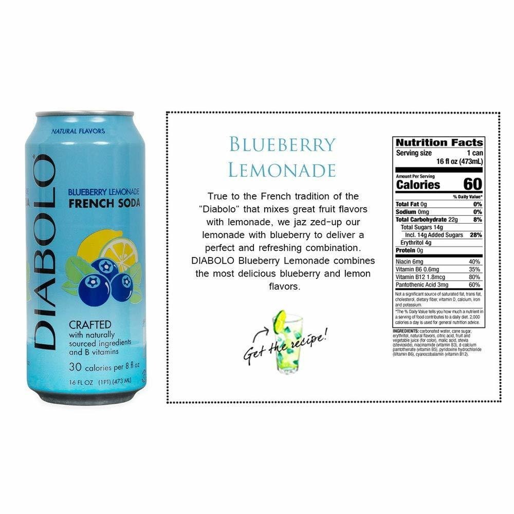 Diabolo Blueberry Lemonade 16oz - DTLA