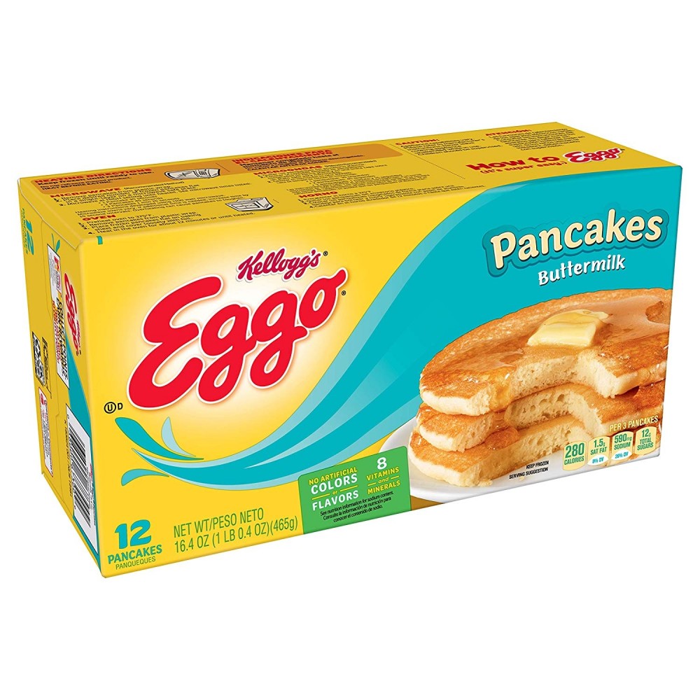 Kelloggs 12 Pancakes