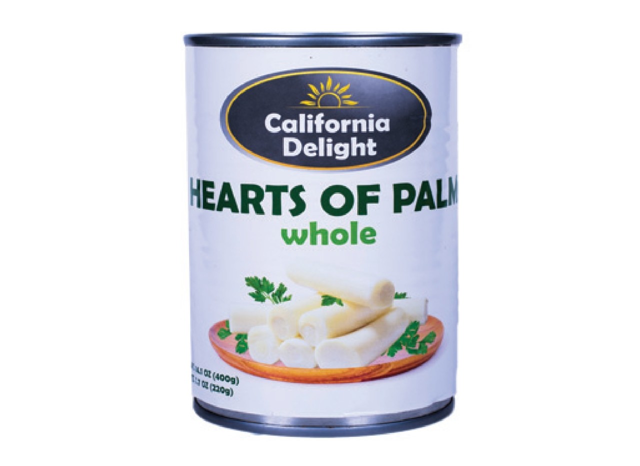 California Delight Hearts Of Palm Whole 14oz - Canned Food - Los Angeles